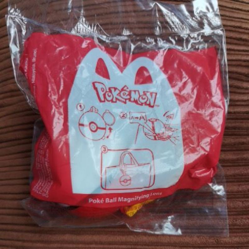 McDonald's Happy Meals Toys Pokemon Poke Ball Magnifying Lens | Shopee ...