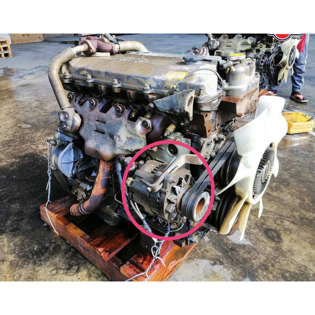 ISUZU HICOM PERKASA 4.3 4HF1 ISUZU ELF NPR66 4HF1/4HG1 ALTERNATOR ...