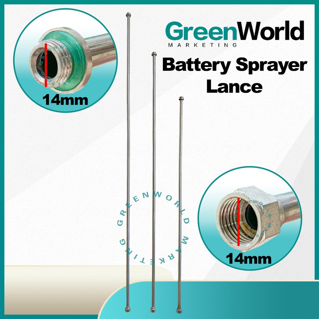 Battery Sprayer Lance Power Sprayer Lance Knapsack Pam Racun Batang ...