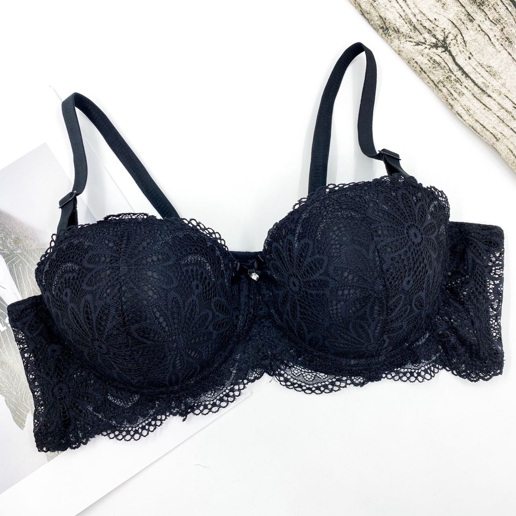 Bra Push Up Wired Bra Full Cup Bra Lace Bra Baju Dalam Wanita Bra ...