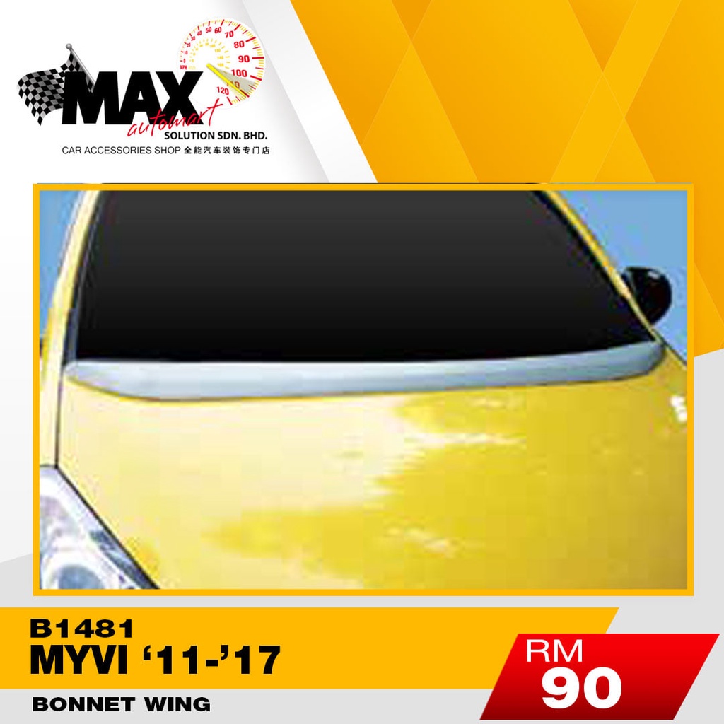 PERODUA MYVI B1481 2011-2017 BONNET WING | Shopee Malaysia