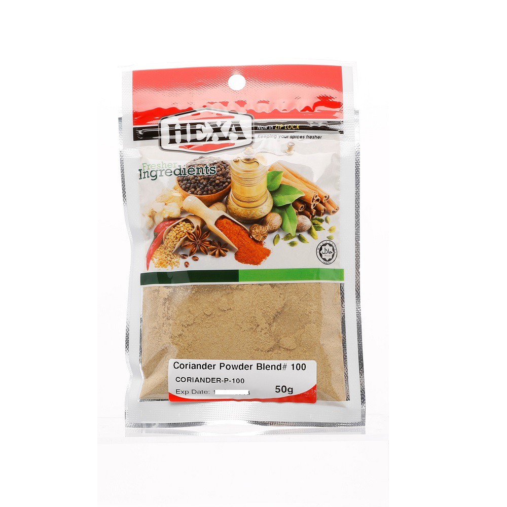 HEXA HALAL Coriander Powder 50gm Serbuk Ketumbar | Shopee Malaysia