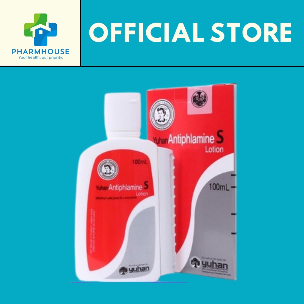YUHAN ANTIPHLAMINE S LOTION 100ML (EXP:1/25) | Shopee Malaysia