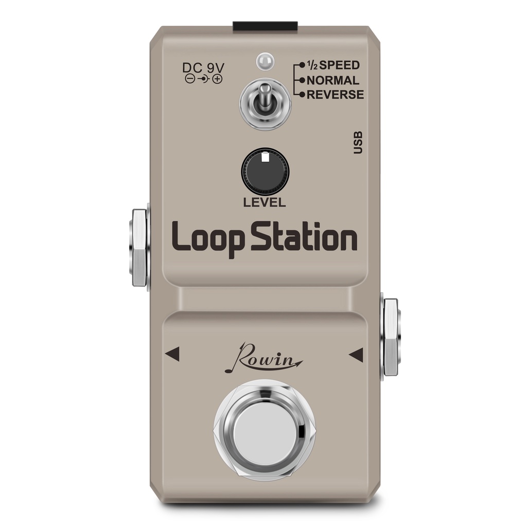 Rowin LN-332S Guitar Mini Loop Station Pedal Looper Effect Pedals For ...