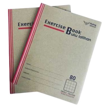 F5 SMALL SQUARE BOX MATH NOTEBOOK/ EXERCISE BOOK/BUKU LATIHAN 80PGS ...