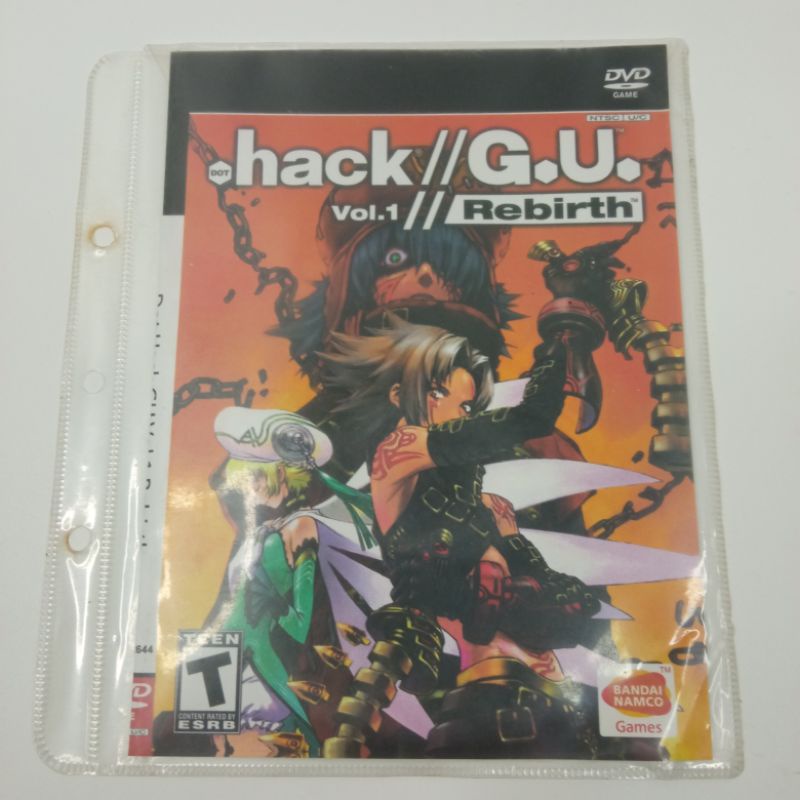 Playstation 2 PS2 - Hack GU Rebirth Vol. 1 | Shopee Malaysia