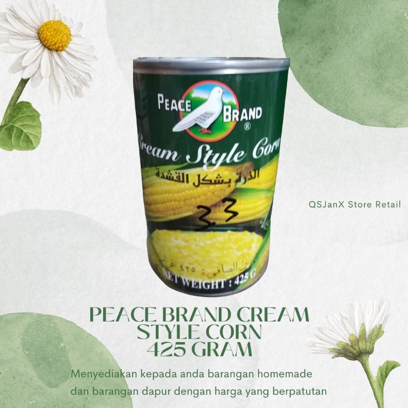 🔥 Peace Brand Cream Style Corn / Krim Jagung 425g Ready Stock 🔥 ...
