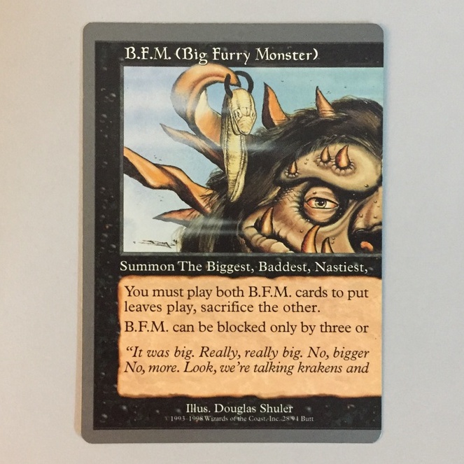 Magic the Gathering: Big Furry Monster | Shopee Malaysia