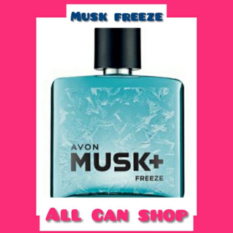 MUSK FREEZE EDC MEN PERFUME ORIGINAL AVON | Shopee Malaysia