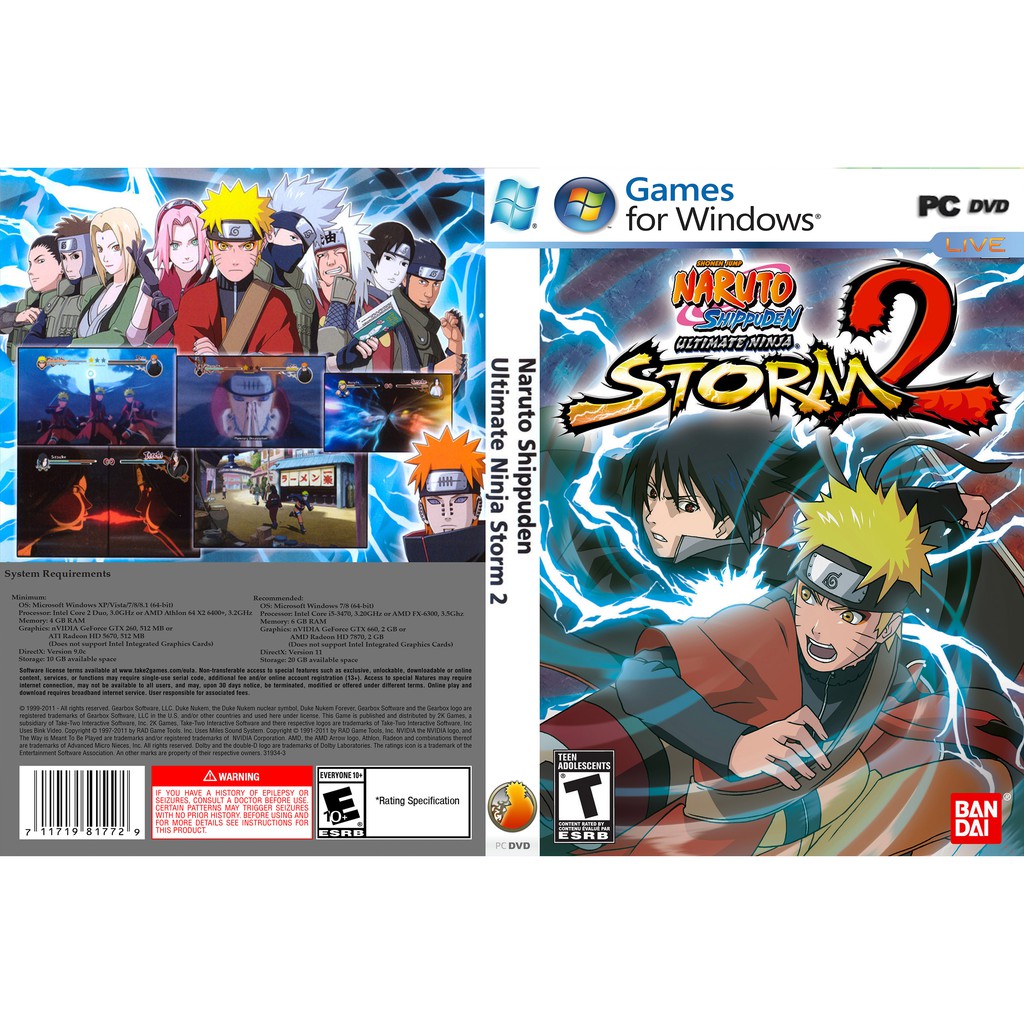 Naruto Shippuden: Ultimate Ninja Storm 2 PC GAME [Offline INSTALLATION] | Shopee Malaysia