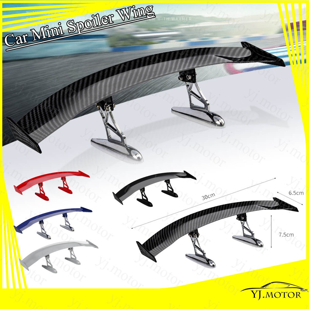 Universal Car Mini Tail Rear Spoiler Wing Small Model GT Rear Spoiler ...