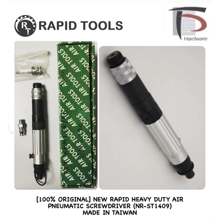 [100% ORIGINAL] NEW RAPID AIR SHUT OFF TYPE AIR PNEUMATIC SCREWDRIVER ...