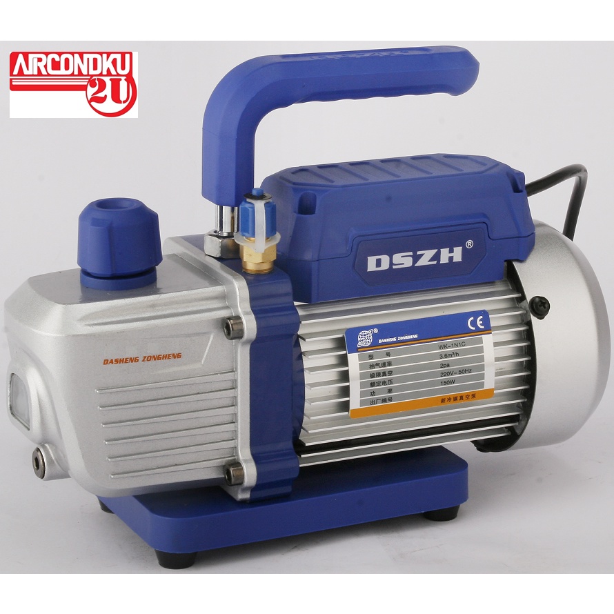 Vacuum Pump Aircond 3.5CFM DSZH WK-135 Single Stage 1/4HP | Shopee Malaysia