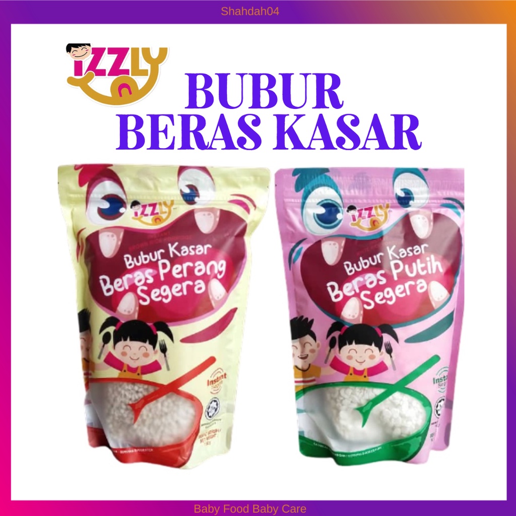 IZZLY Instant Brown Rice Porridge Flakes 150g (8m+) | Shopee Malaysia