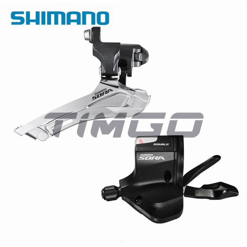Shimano Sora 3500 2x9 Speed Groupset FD-3500 Front derailleus SL-3500 ...