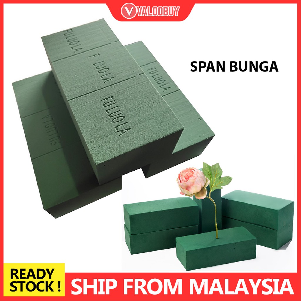 Span Kering Gubahan Bunga Floral Foam Gubahan Bunga Sponge Flower ...