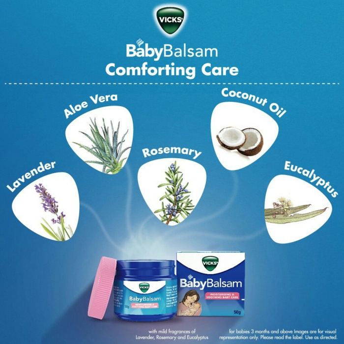 Vicks Baby Balsam (50g) (Model: PCBB050) | Shopee Malaysia