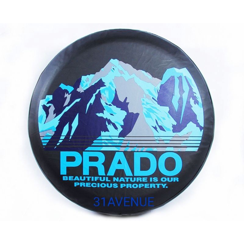 TOYOTA PRADO 265/70R16 265/65R17 SPARE WHEEL COVER. | Shopee Malaysia