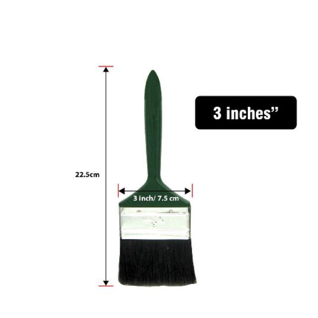 Berus Cat 680 | Paint Brush 680 With Wooden Handle Various Sizes 1”, 2”, 3” | Shopee Malaysia