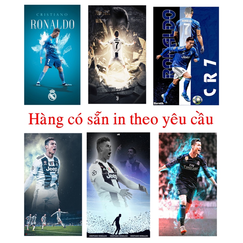 Ronaldo cr7 football player poster | Shopee Malaysia