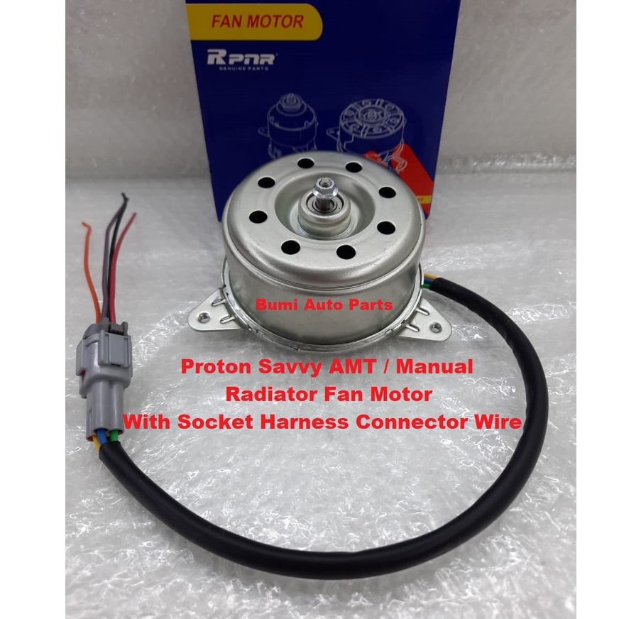 Proton Savvy Fan Motor With Socket Harness Connector Savvy Fan Motor ...
