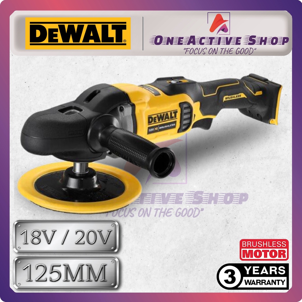 (18V/20V) DEWALT 7'' Brushless Cordless Polisher DCM849 - 3 Years ...