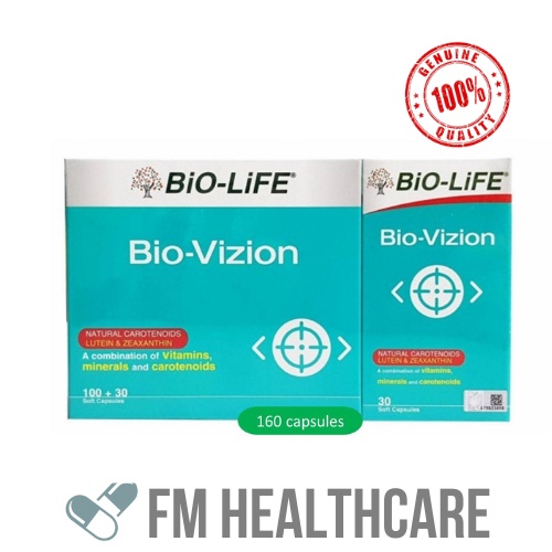 Bio-Life Bio-Vizion 100's+30's+30's (Exp: 02/2024) | Shopee Malaysia