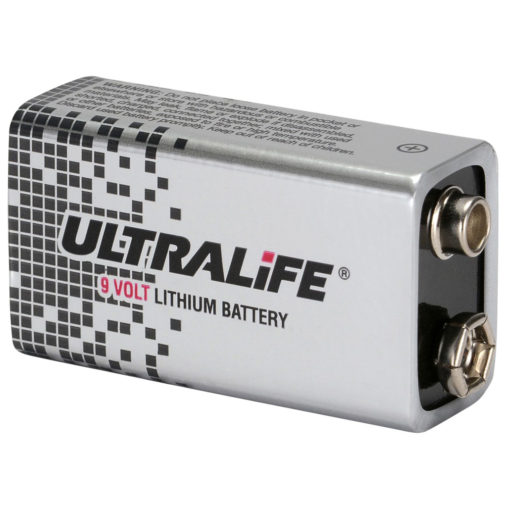 Ultralife 9V Lithium Battery U9VL-J-P 1200 mAh Ready Stock | Shopee ...