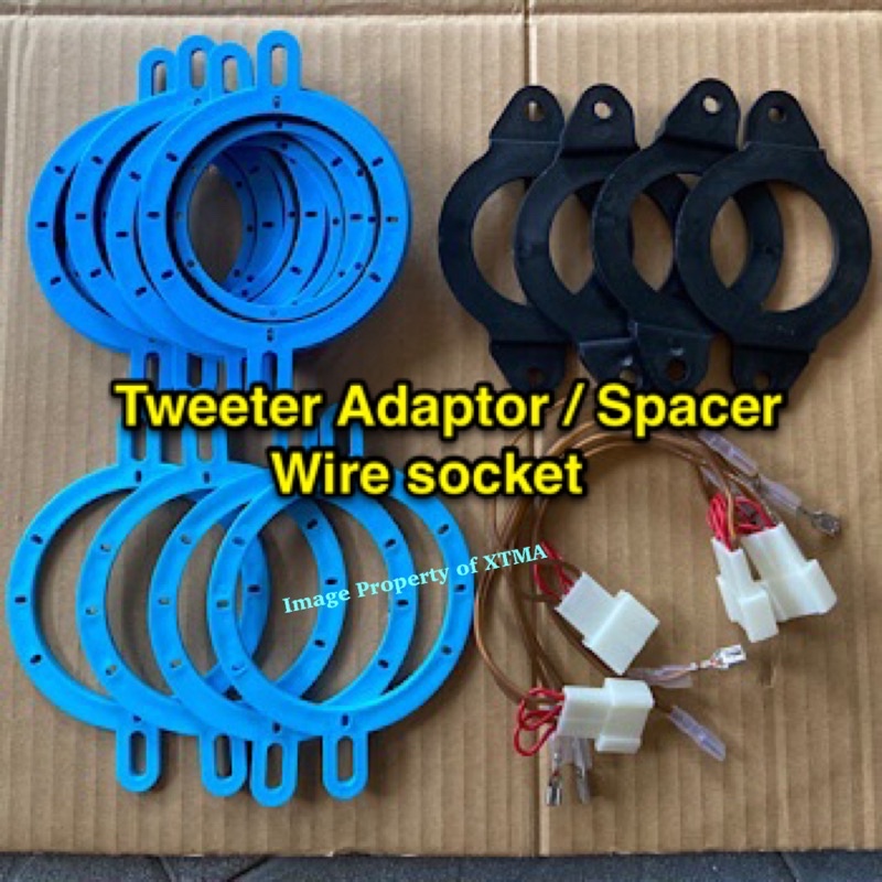 Centre Dash Tweeter Adaptor Spacer for Toyota Honda Benz Subaru 2pcs ...