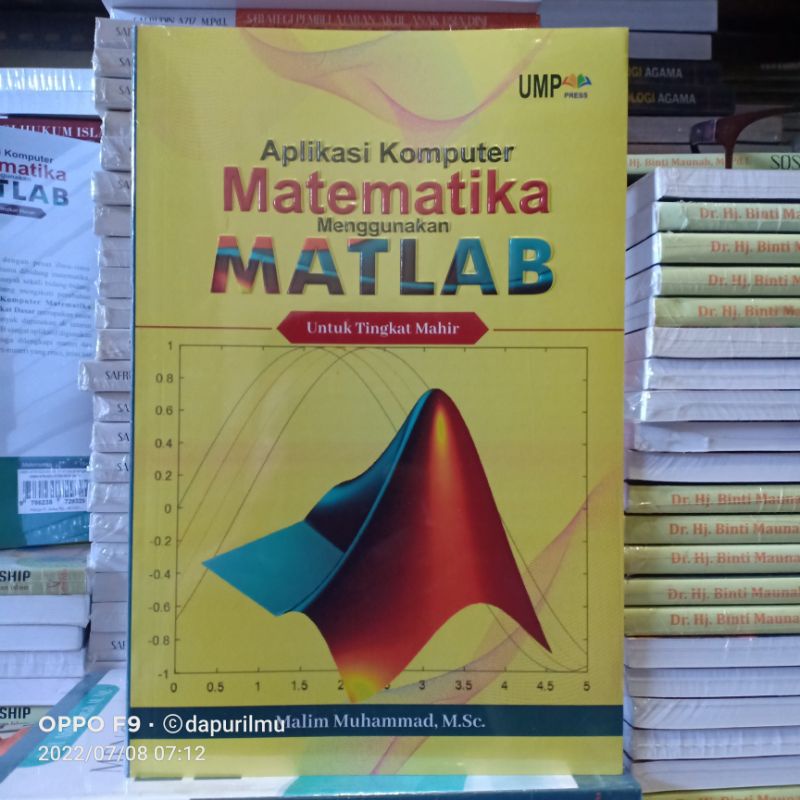 Original Book: Mathematics Computer Applications Using MatLab for Advanced Level | Shopee Malaysia