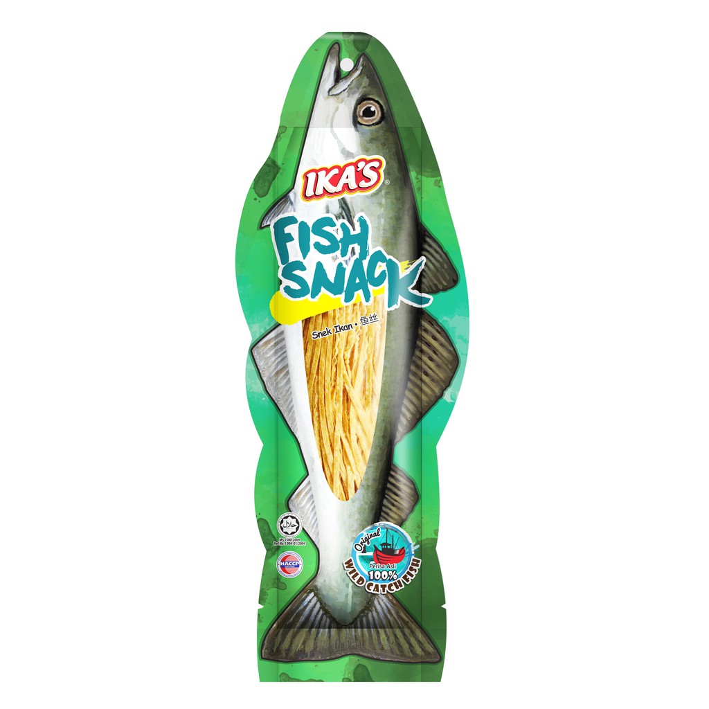 Ika's Fish Snack 80g [Halal] | Shopee Malaysia