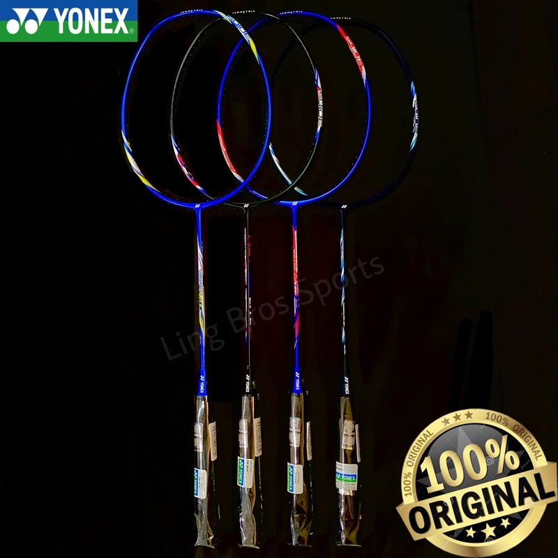 Yonex New I-Series Racket 20i/21i,25i,27i 5UG5 *FREE (Yonex BG 5 String + Yonex Overgrip ...