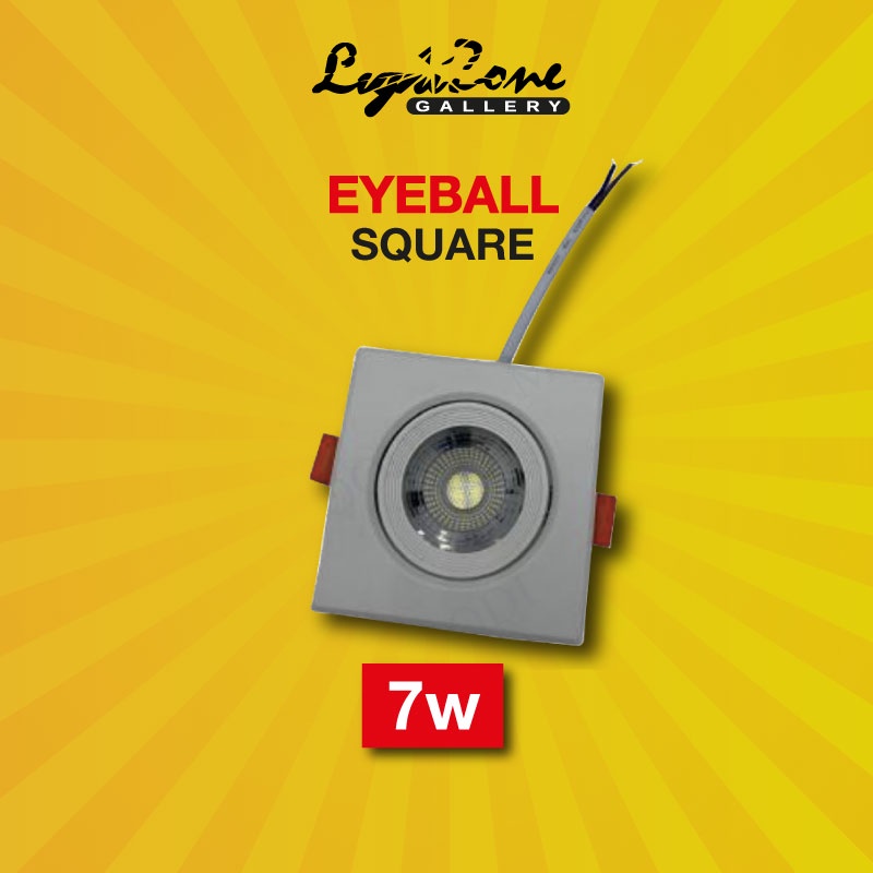 7w Led Recessed Eyeball Spotlight | Shopee Malaysia