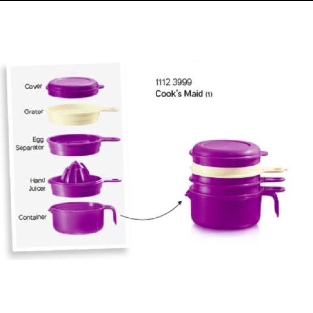 Cook's Maid / Multi Kitchen Tool - Tupperware Brands | Shopee Malaysia