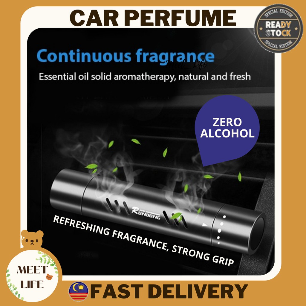 Rundong Car Perfume Air Conditioner Strong Grip Clip Car Solid ...