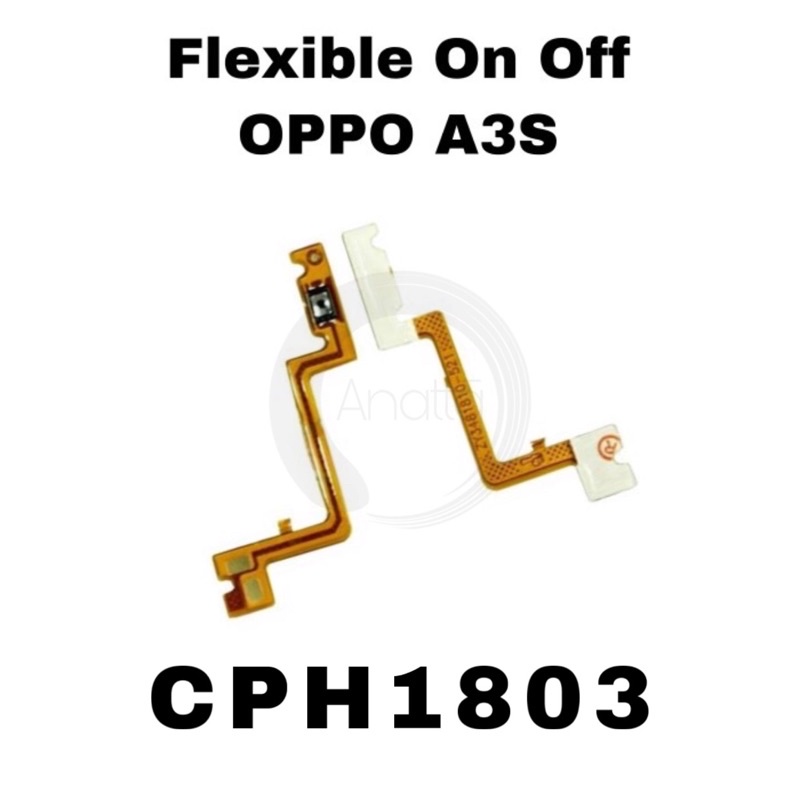 TOMBOL Flexible ON OFF OPPO A3S CPH1803 - FLEX FLEXIBEL FLEXIBLE Button ...
