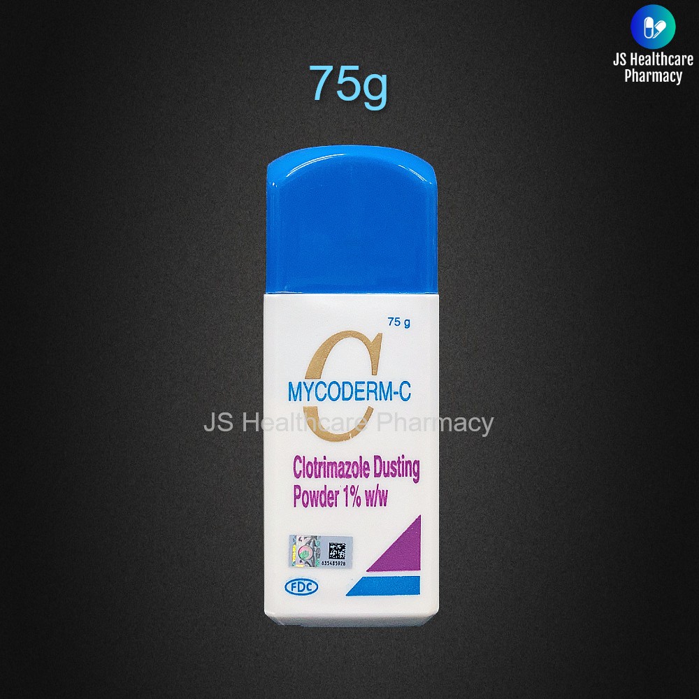 Mycoderm-C Clotrimazole Dusting Powder 1% - 75g | Shopee Malaysia