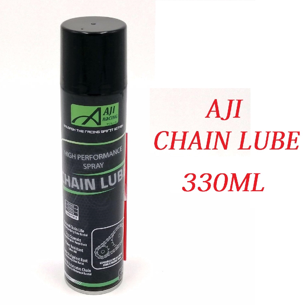Aji Racing Chain Lube Spray 330ml (not ship sabah /sarawak) | Shopee ...