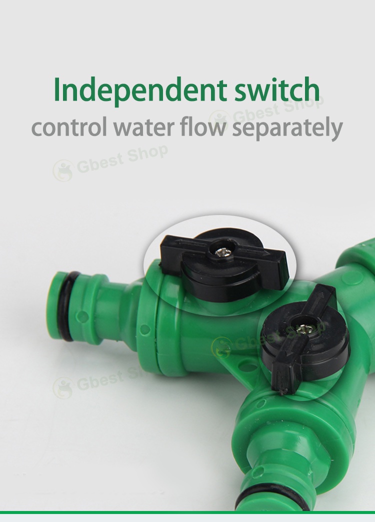 2 Way Connector Y Shape Water Pipe Hose Pipe Splitter Garden ...
