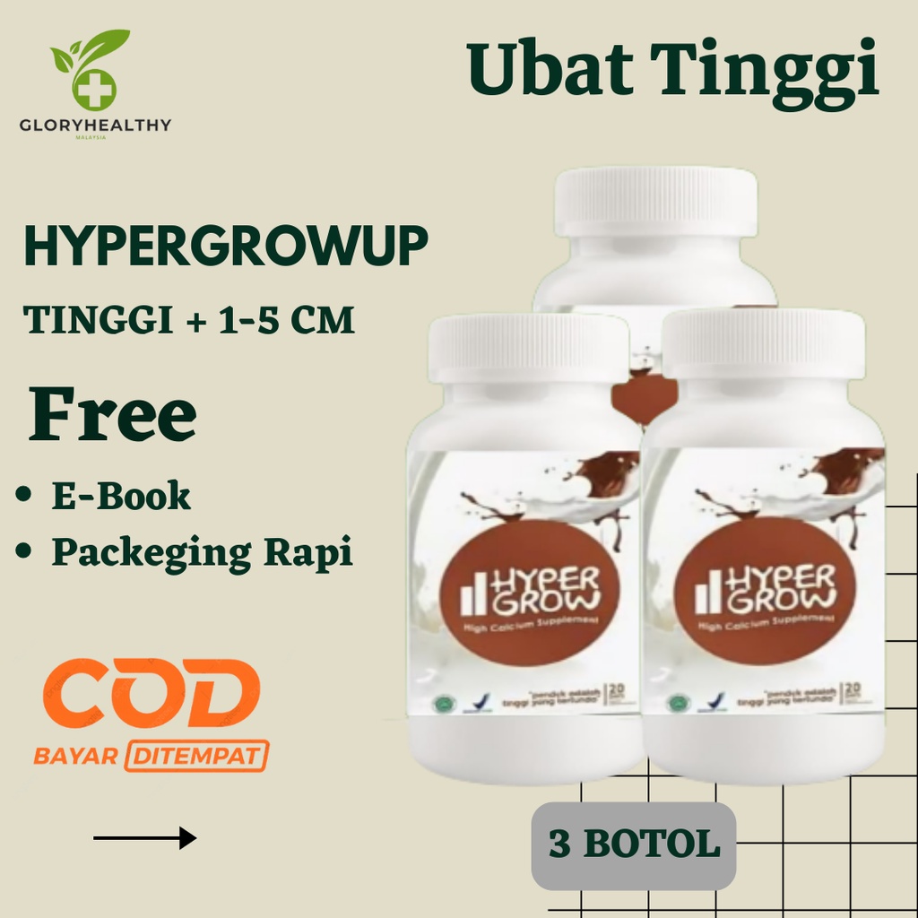 Peninggi Badan Ubat Tinggi Badan Height Up Booster Hypergrowup ...