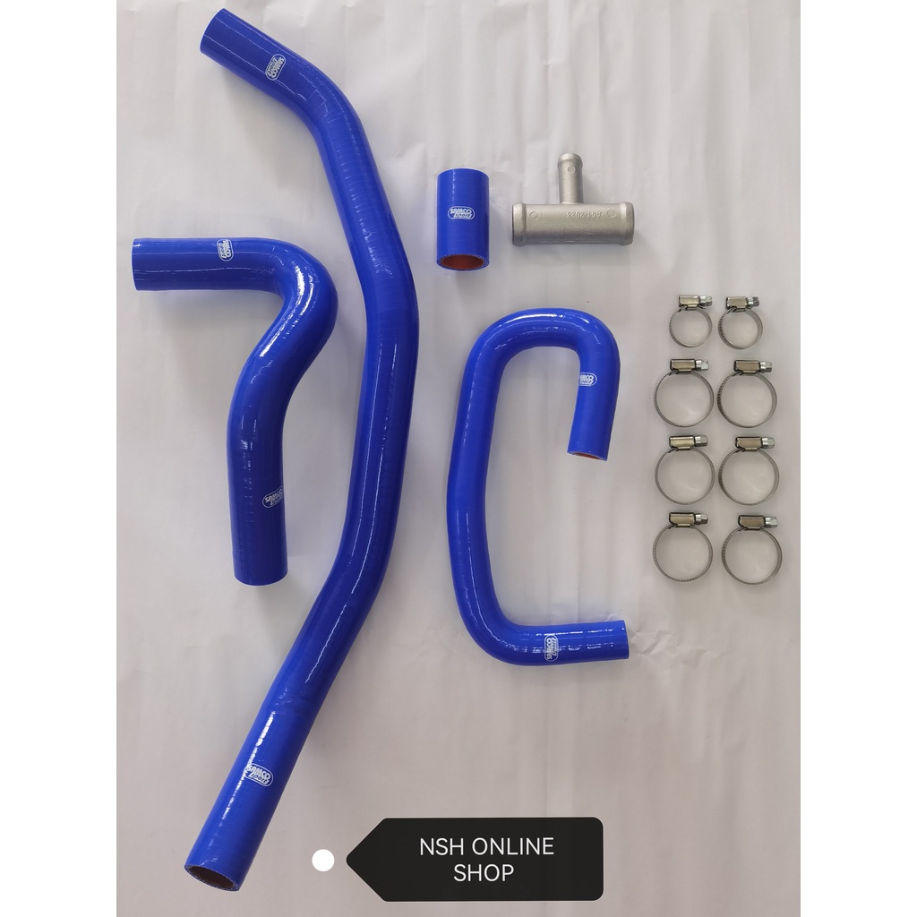 Radiator Hose Set (Samco Silicone) with Hose Clip for Perodua Alza 1.5 ...