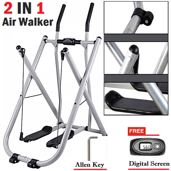 Air Walker Slim Strider Elliptical Trainer Slimming Fitness Exercise ...