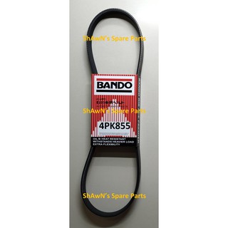 Nissan Sentra N16 Power Steering Belt 4PK855 / Fan Belt 6PK1110 - BANDO ...