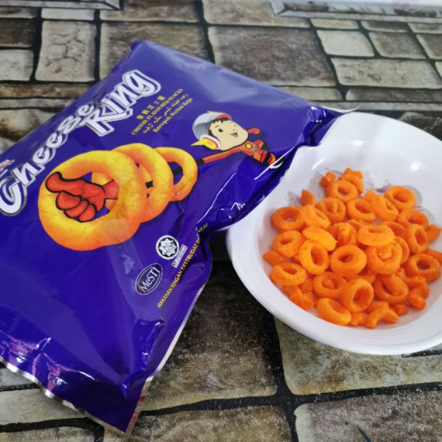 Pek besar Keropok cheese ring | makanan ringan kanak | jajan perisa ...