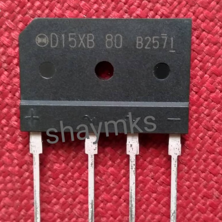D15XB80 = D15SB80 = D15XB60 = D15SB60 induction cooker bridge rectifier bridge 15A/800V | Shopee ...