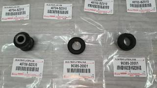 11 IN 1 SET - REAR LOWER ARM BUSH/UPPER ARM BUSH/LATERAL BUSH - TOYOTA ...