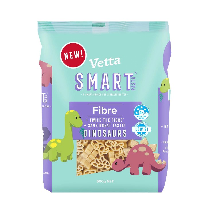 Vetta Smart Fibre Dinosaur Pasta Kids/ Adults 500g | Shopee Malaysia