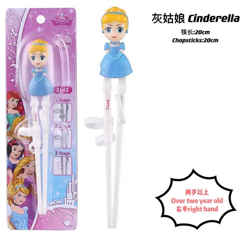 Hot Sales Disney Elsa Cartoon Kids Practice Chopsticks 儿童学习筷子 | Shopee ...
