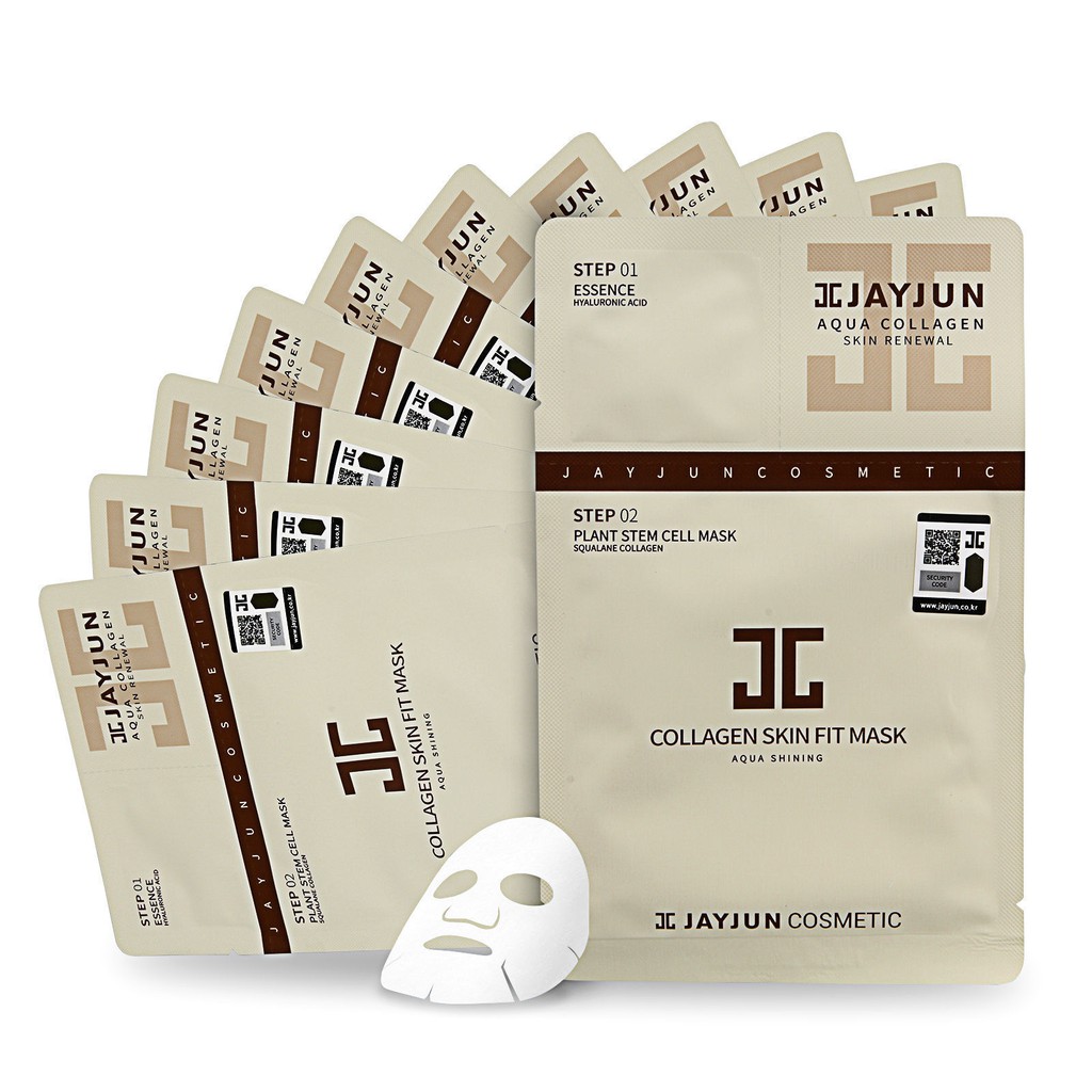 Jayjun Collagen Skin Fit Mask & Rose Blossom Mask 25ml (10 pcs ...