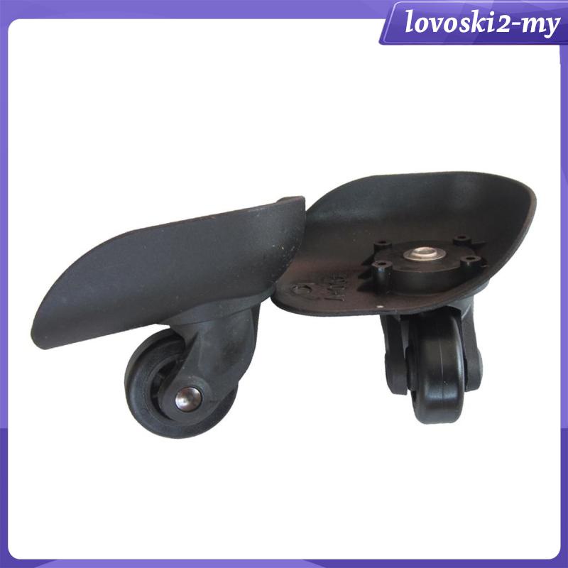 [LovoskiacMY] 1 Pair Swivel Suitcase Luggage Casters Replacement for ...